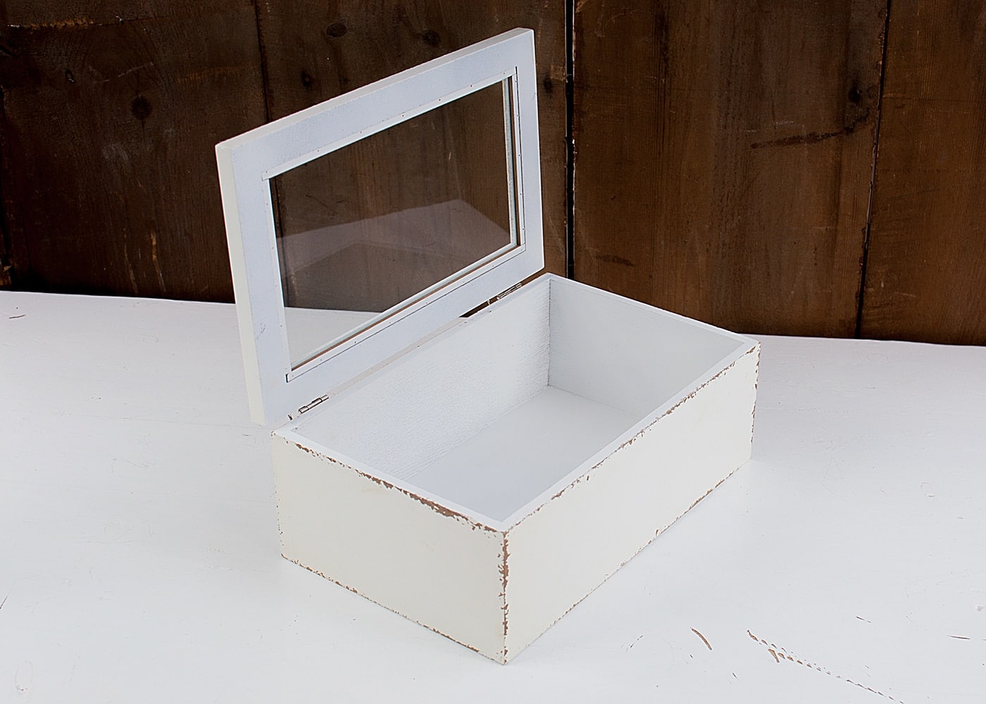 White Wooden Box in Vintage Style | Jeanne d'Arc Living | Willekulla